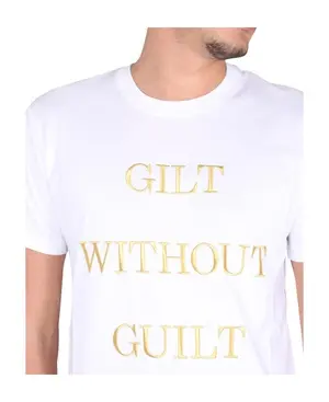 Moschino Slogan T-shirt With Round Neck