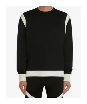 Alexander McQueen Two-tone Panelled Sweatshirt