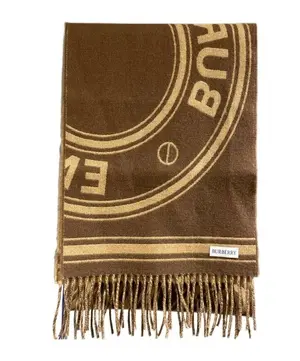 Burberry Letter-print Scarf