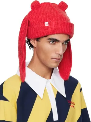CHARLES JEFFRREY LOVERBOY Charles Jeffrey Loverboy Ribbed Beanie