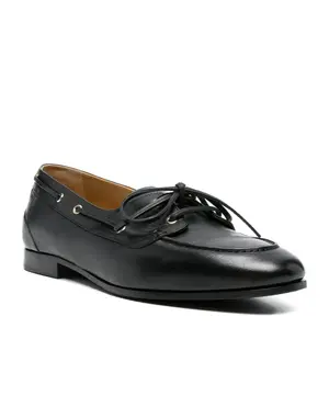 Bally Lace-up Loafers - Black