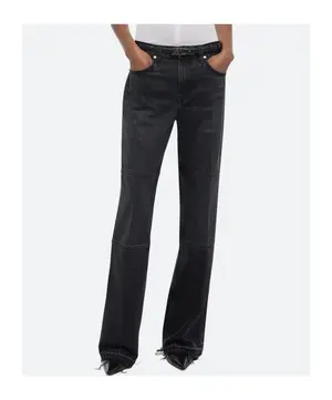 Helmut Lang Carpenter Jeans With Raw Edge Hem