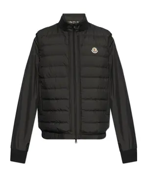 Moncler Logo Patch Down Jacket
