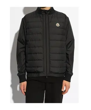 Moncler Logo Patch Down Jacket