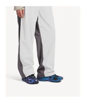 Balenciaga Runner Iridescent Lace-up Sneakers - Blue