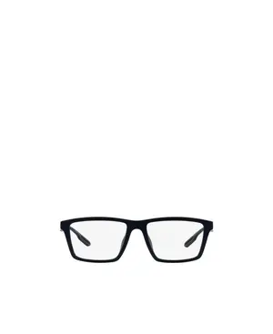 Emporio Armani Logo Rectangle Sunglasses With Clip-ons