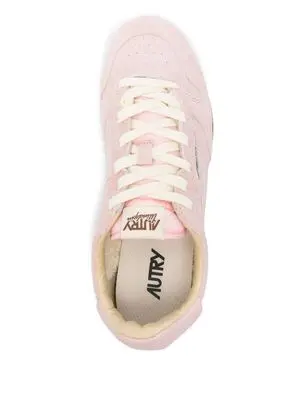 AUTRY Windspin Lace-up Sneakers - Pink