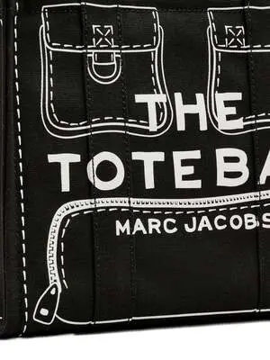Marc Jacobs Trompe L'oeil Medium Tote Bag - Black
