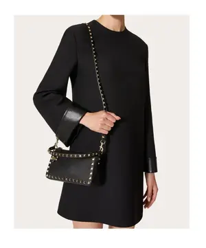Valentino Garavani Rockstud Small Crossbody Bag - Black