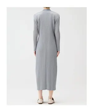 PLEATS PLEASE BY ISSEY MIYAKE Facade Pleated Coat