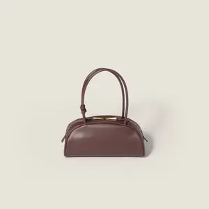 Miu Miu Beau Leather Bag - Briarwood