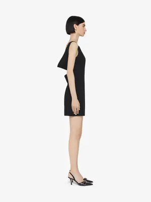 Givenchy Sleeveless Square Neck Mini Dress