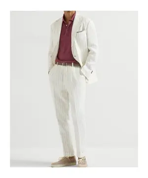 Brunello Cucinelli Short-sleeved Buttoned Polo Shirt