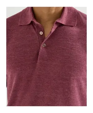 Brunello Cucinelli Short-sleeved Buttoned Polo Shirt