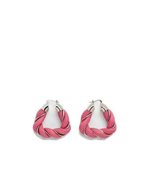 Bottega Veneta Leather Earrings