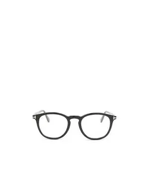 TOM FORD Eyeglasses Round Frame - Black