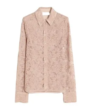 Sportmax Dentice Lace Shirt - Nudo