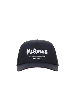 Alexander Mcqueen Printed Hats For Men