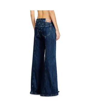 DIESEL® D-aki Flared Jeans - Medium Blue