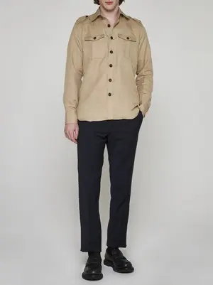 PT TORINO Slim-cut Tailored Trousers