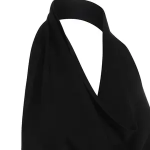 AYA MUSE Halterneck Maxi Dress - Black