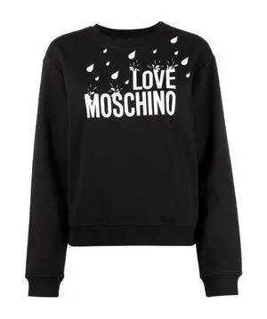 Moschino Print Cotton Sweatshirt