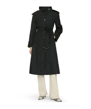 Burberry Long Hooded Car Coat