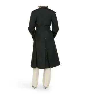 Burberry Long Hooded Car Coat