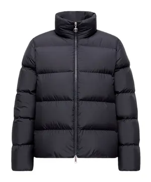 Moncler Mauzun Zip-up Puffer Jacket - Navy Blue