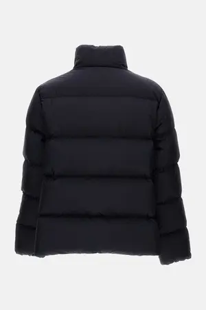 Moncler Mauzun Zip-up Puffer Jacket - Navy Blue