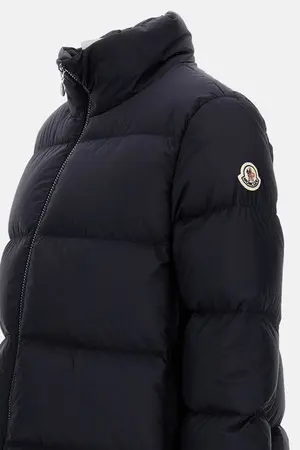 Moncler Mauzun Zip-up Puffer Jacket - Navy Blue
