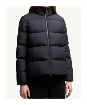Moncler Mauzun Zip-up Puffer Jacket - Navy Blue