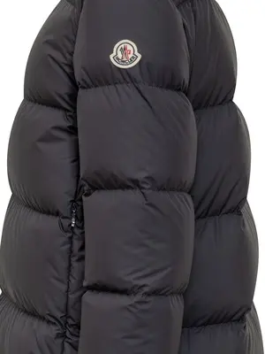 Moncler Mauzun Zip-up Puffer Jacket - Navy Blue