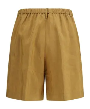 FORTE_FORTE Belted Tailored Shorts