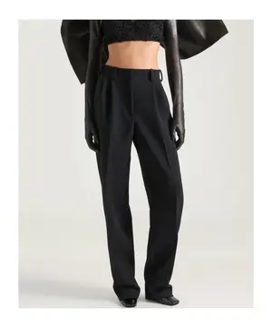 Givenchy Slashed Double Pleat Pants