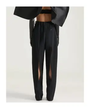 Givenchy Slashed Double Pleat Pants
