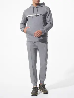 Hugo Boss Logo Hooded Sweater
