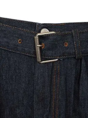 Dries Van Noten Pleated Wide-leg Jeans