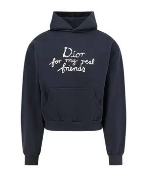Dior Embroidered Hooded Sweatshirt