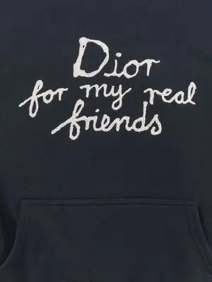 Dior Embroidered Hooded Sweatshirt