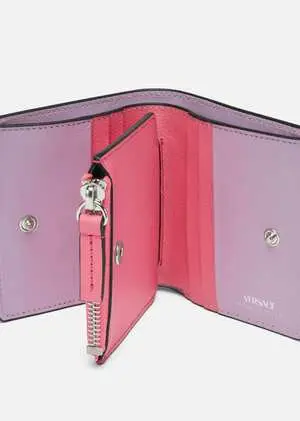 Versace La Medusa Plaque Bi-fold Wallet