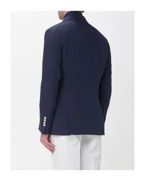 Brunello Cucinelli Single-breasted Blazer - Navy