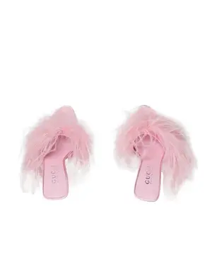 Gucci Bombshell Slide Sandal - Light Pink