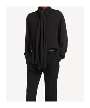 Balenciaga Scarf Shirt - Black