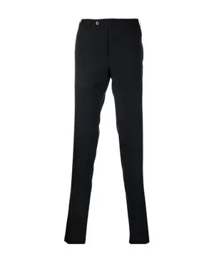 PT TORINO Tailored-cut Tapered Trousers