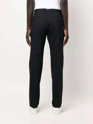 PT TORINO Tailored-cut Tapered Trousers