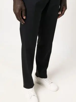 PT TORINO Tailored-cut Tapered Trousers