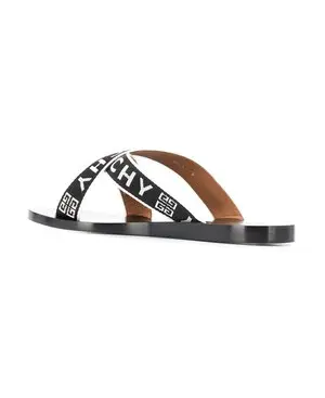 Givenchy Logo Strap Flat Sandals