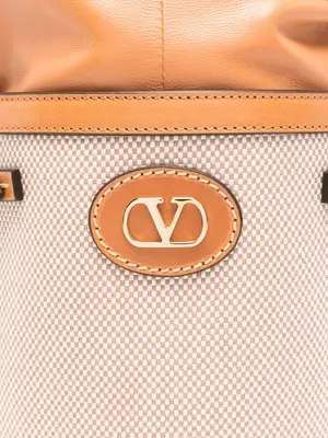 Valentino Garavani Vlogo Signature Drawstring Shoulder Bag