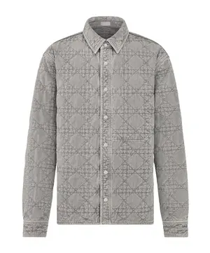Dior Cannage Overshirt - Grey